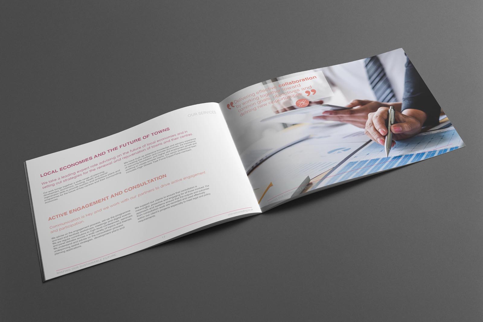 Chilmark Consulting - Brochure Design - JM Graphic Design Chilmark Consulting - Brochure Design - JM Graphic Design