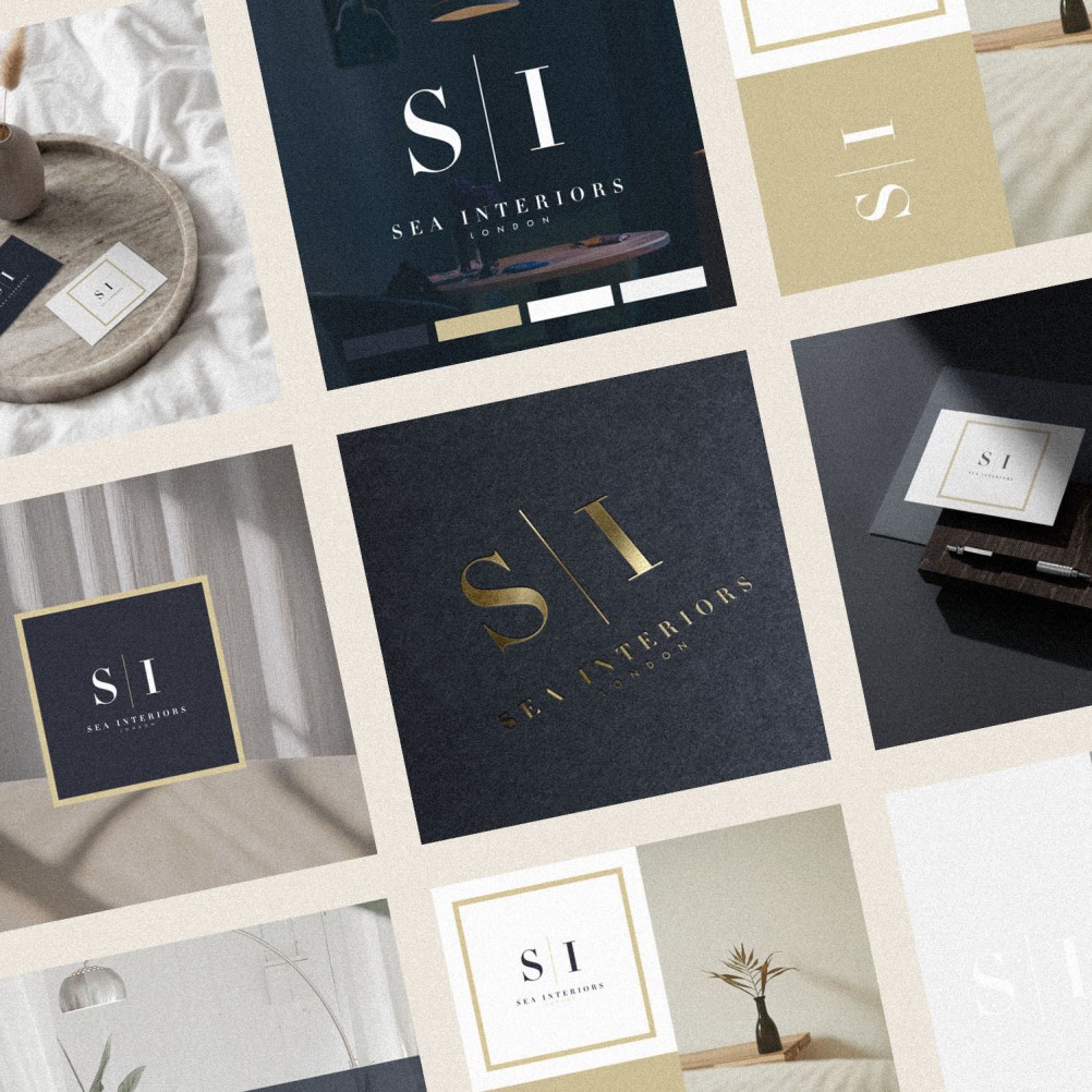 Sea Interiors - Brand Identity Design - JM Graphic Design