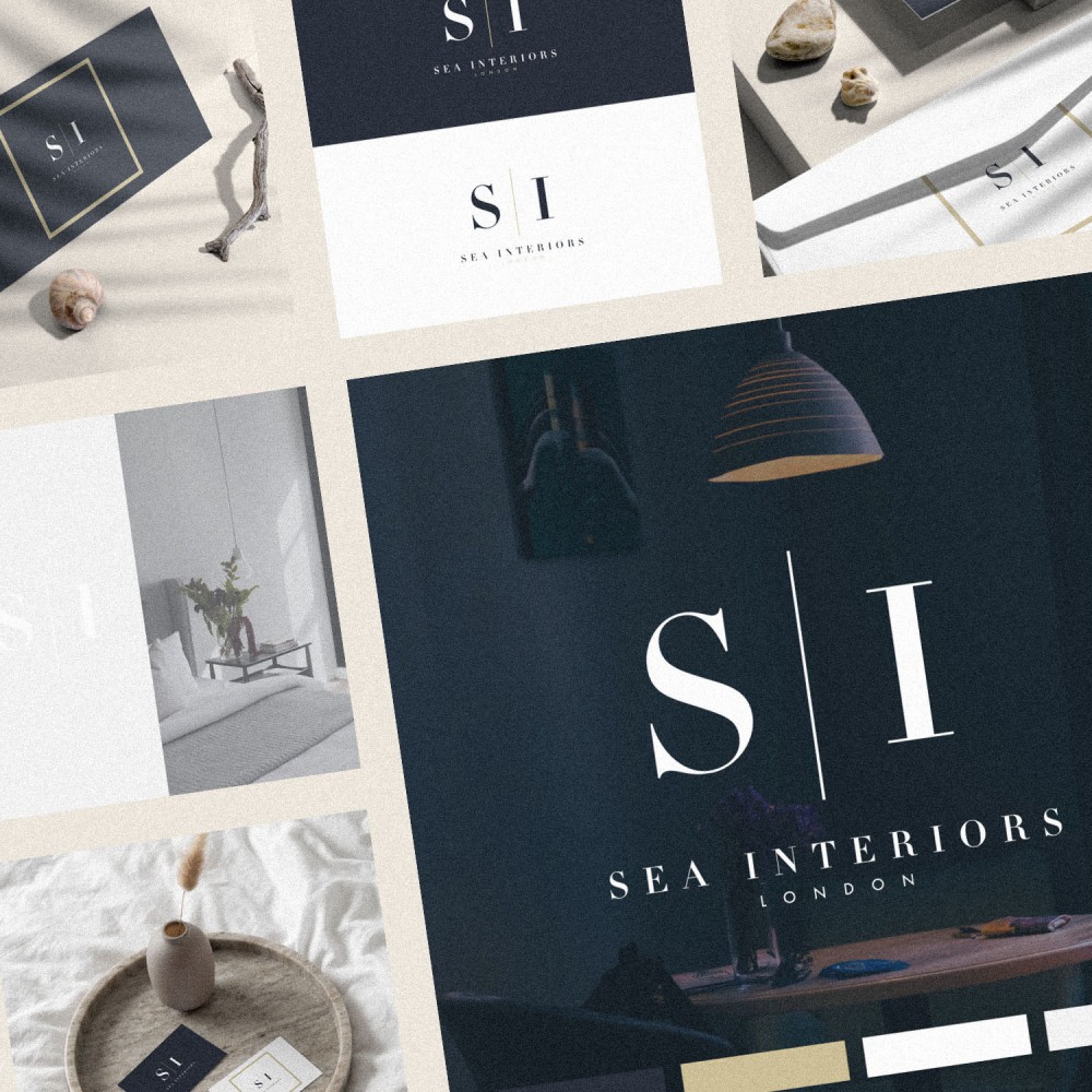 Sea Interiors - Brand Identity Design - JM Graphic Design