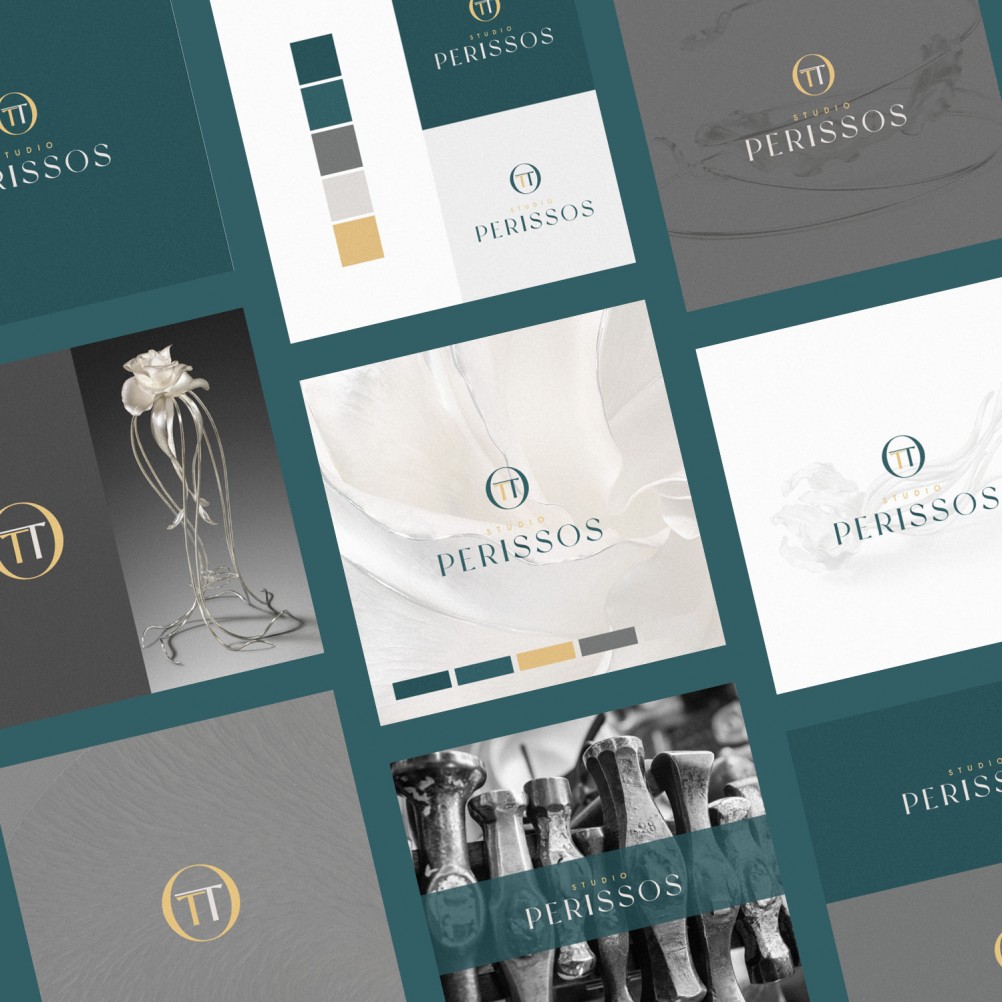 Studio Perissos - Brand Identity Design - JM Graphic Design