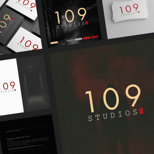 109 Studios - Brand Identity Design - JM Graphic Design