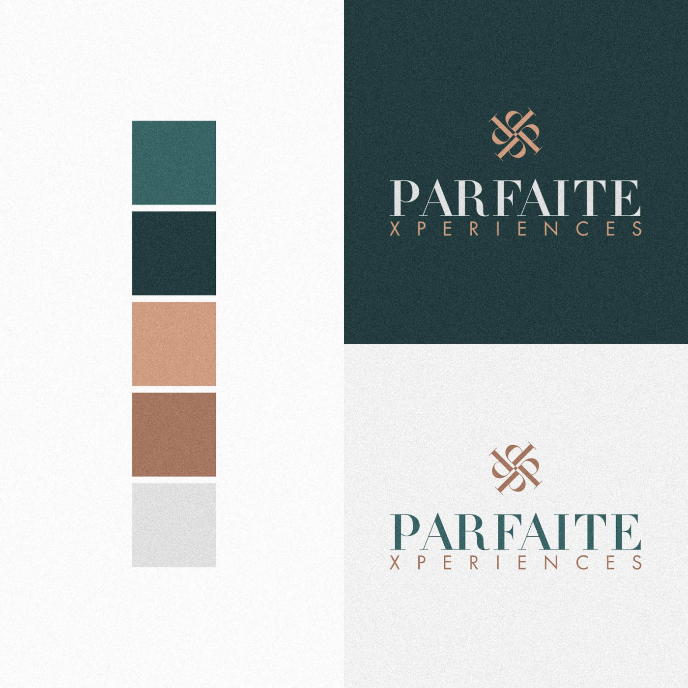 Parfaite Xperiences - Brand Identity Design - JM Graphic Design