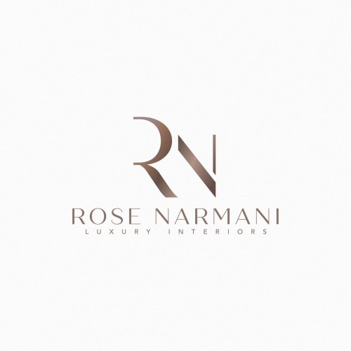 Rose Narmani Luxury Interiors - Brand Identity Design - JM Graphic Design
