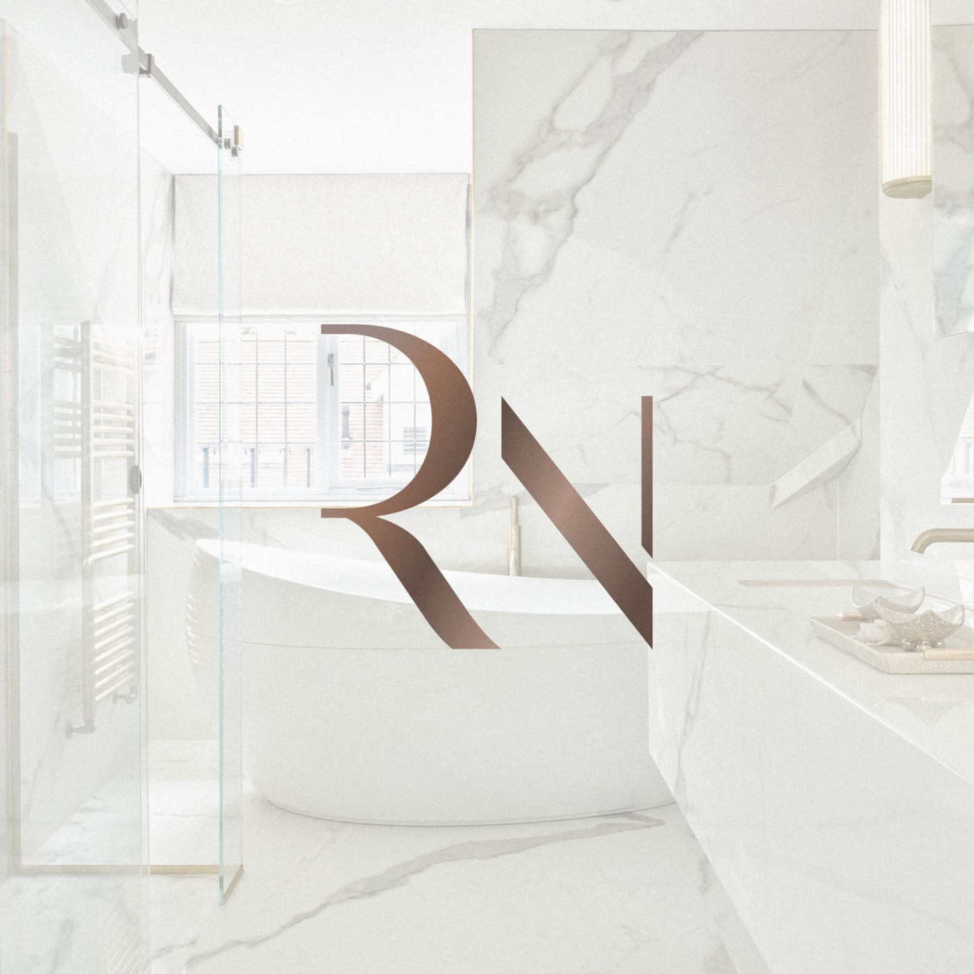 Rose Narmani Luxury Interiors - Brand Identity Design - JM Graphic Design