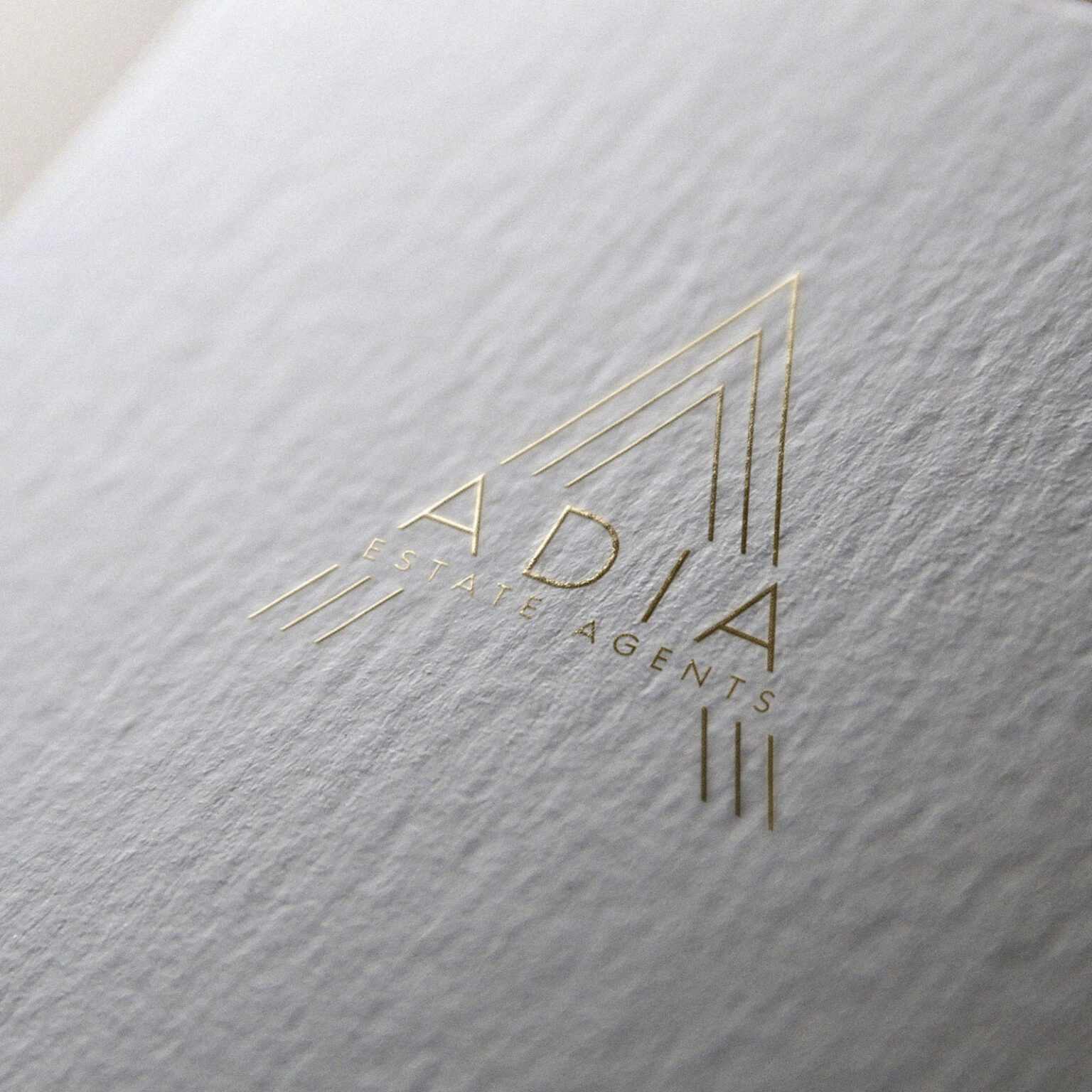 Adia Estate Agents Brand Identity Design - JM Graphic Design