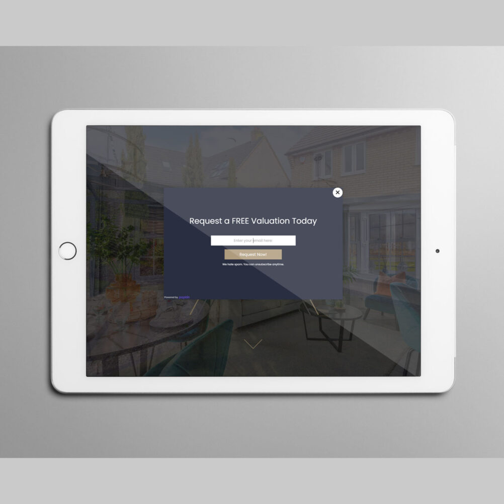 ADIA Estate Agent Website Design - JM Graphic Design